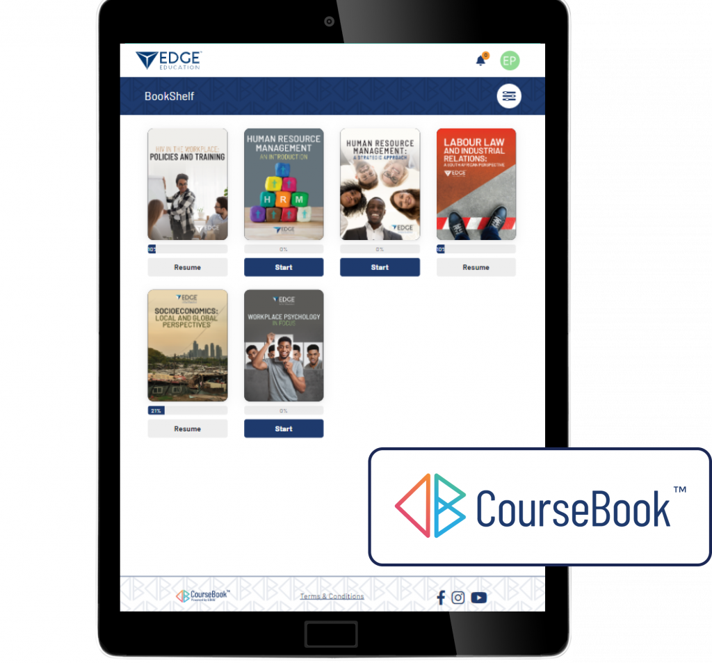 Coursebooks – Edge Education
